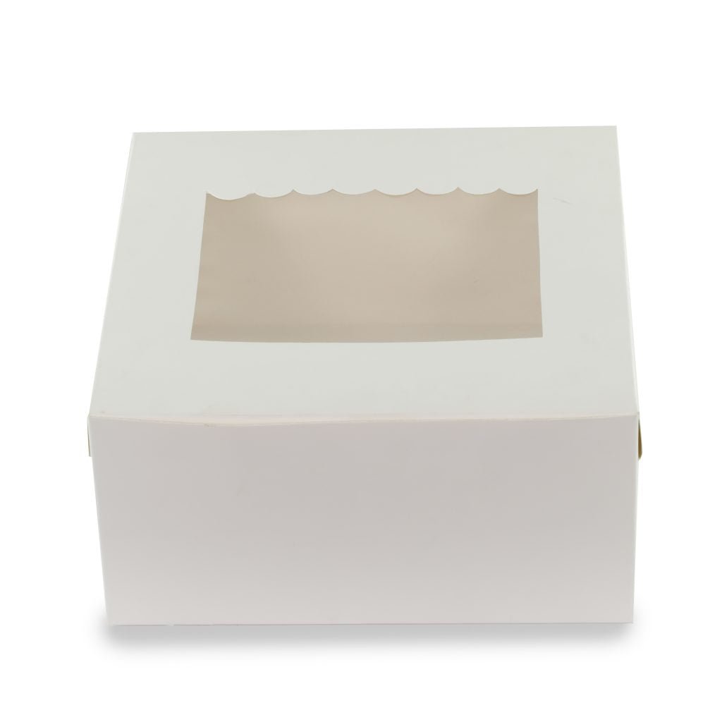 CAKE BOX FOR 2KG – 10X10X5 Inch – 350 GSM WHITE -Pack of 5 (BP ₹36 ...