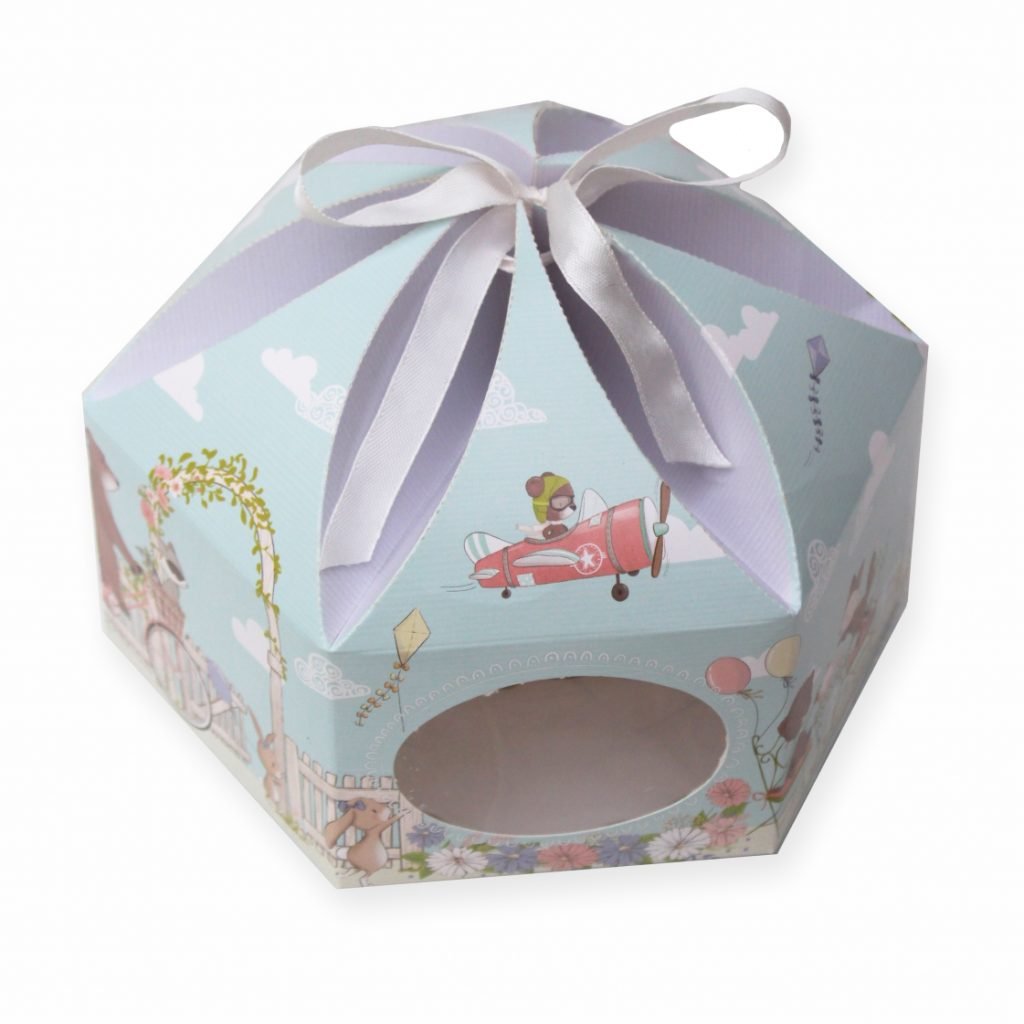 Half Kg Cake Box / Hamper Box / Gift Box – 8 Inches – Spring Woodland ...